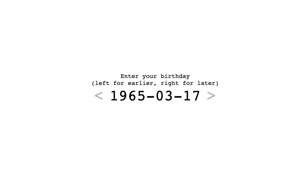 Oisín Moran | Birthday Bisection